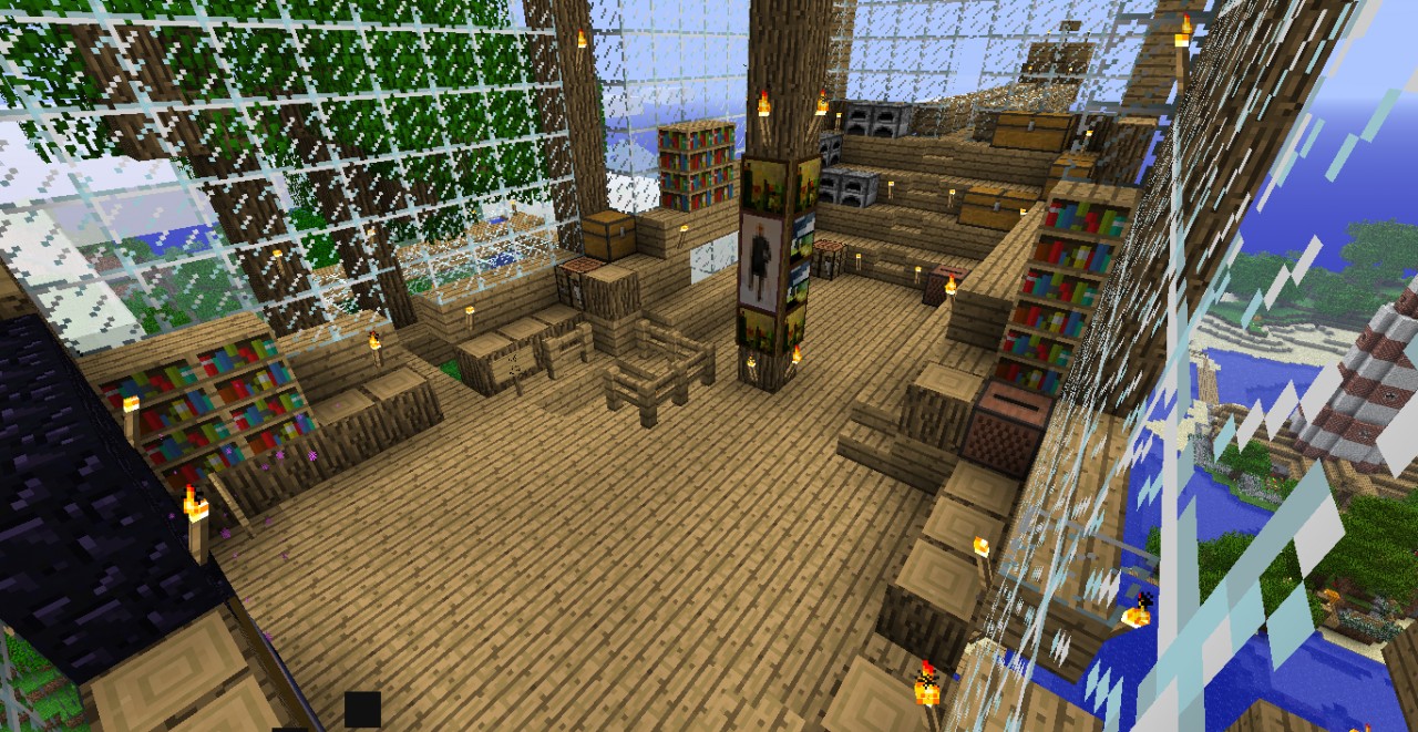 Treehouse Castle Minecraft Map