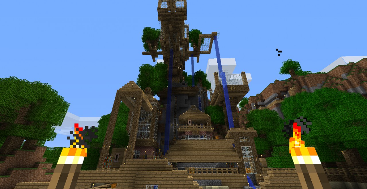 Treehouse Castle Minecraft Map