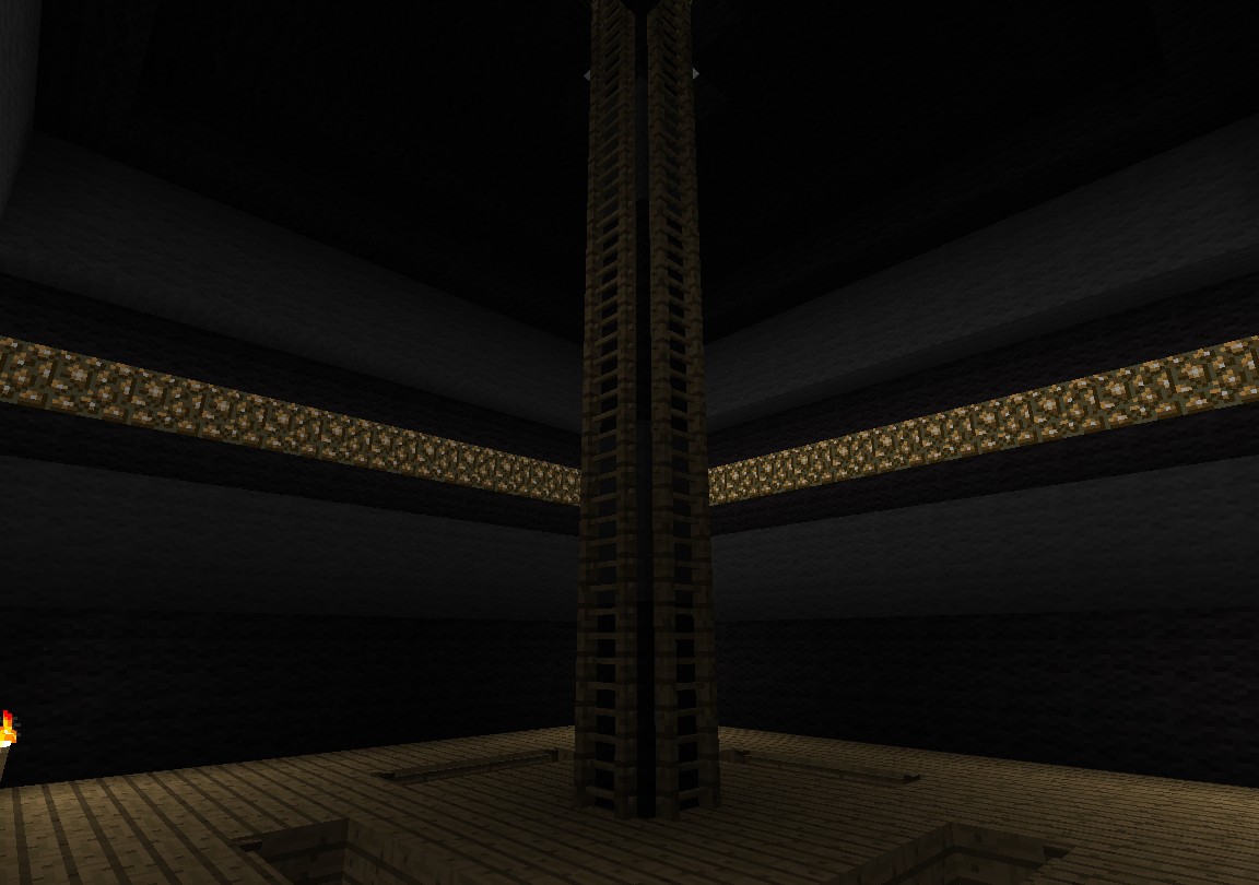 Over done hollow tower Minecraft Map