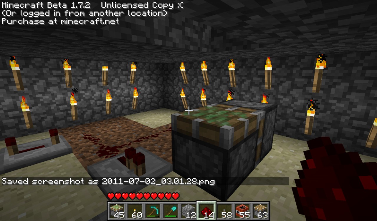 Pistons at work Minecraft Map