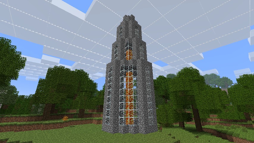 Towers of water and lava Minecraft Map