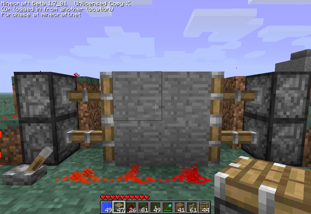 piston ideas Minecraft Map