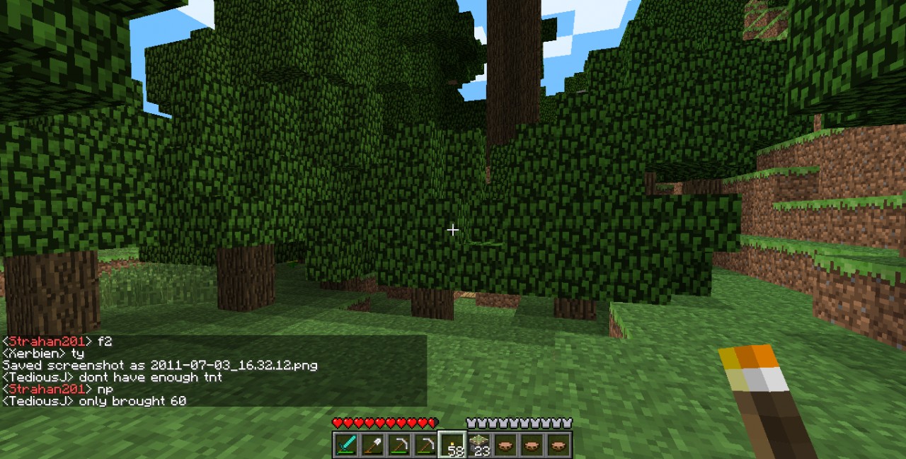 Under-tree Village Minecraft Map
