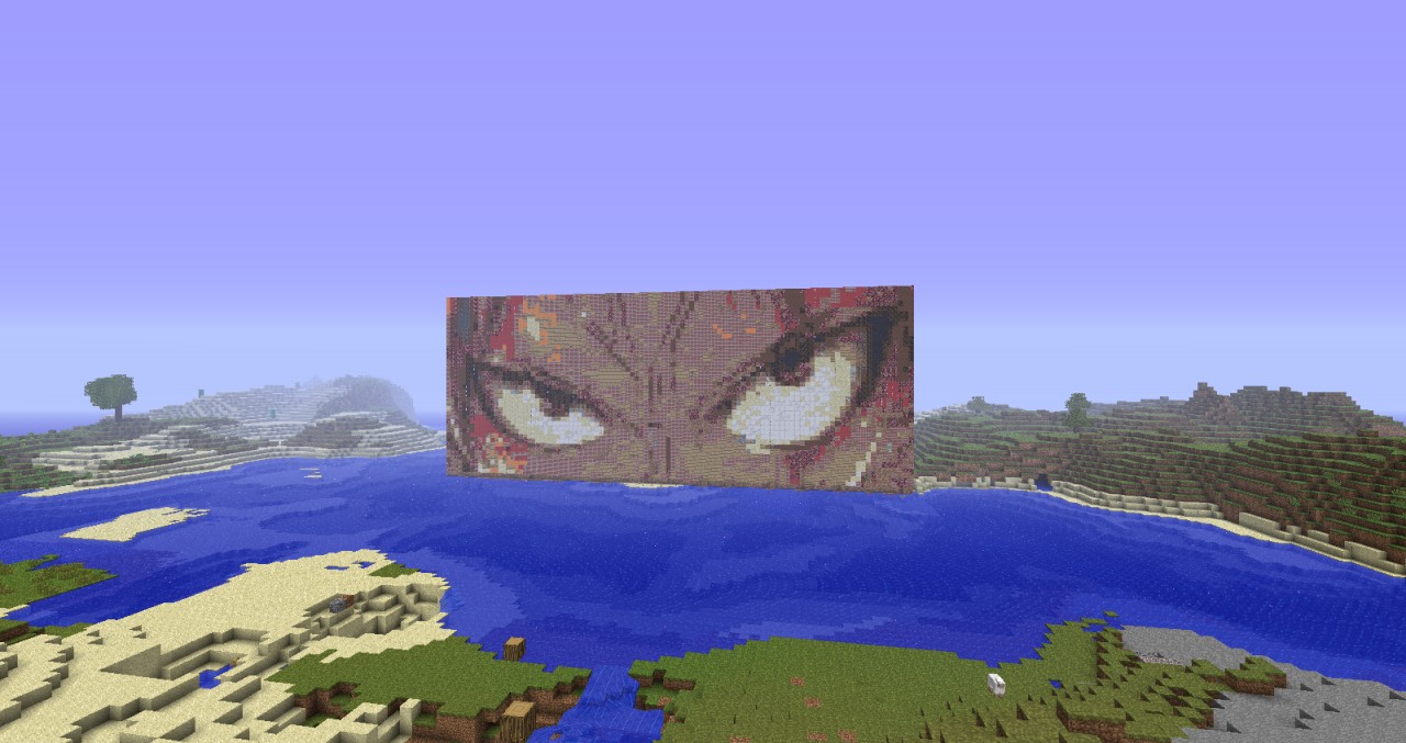 Natsu Eyes Minecraft Map