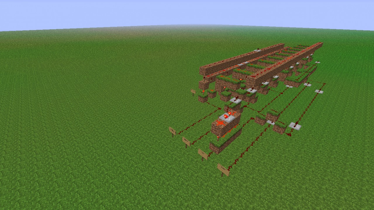 MCS-4 (TM) 4-bit Parallel Micro Computer Set Minecraft Map