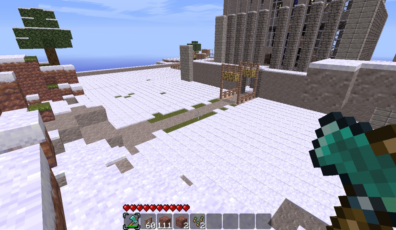 Nether temple Minecraft Map