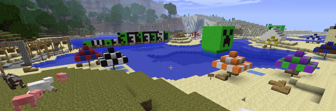 Creeper Cove Beach Resort Minecraft Map