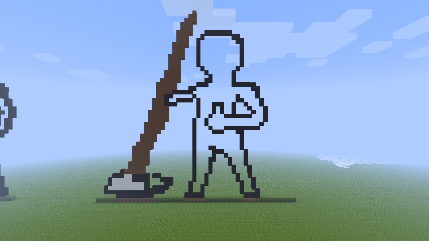 Male Painter Minecraft Map