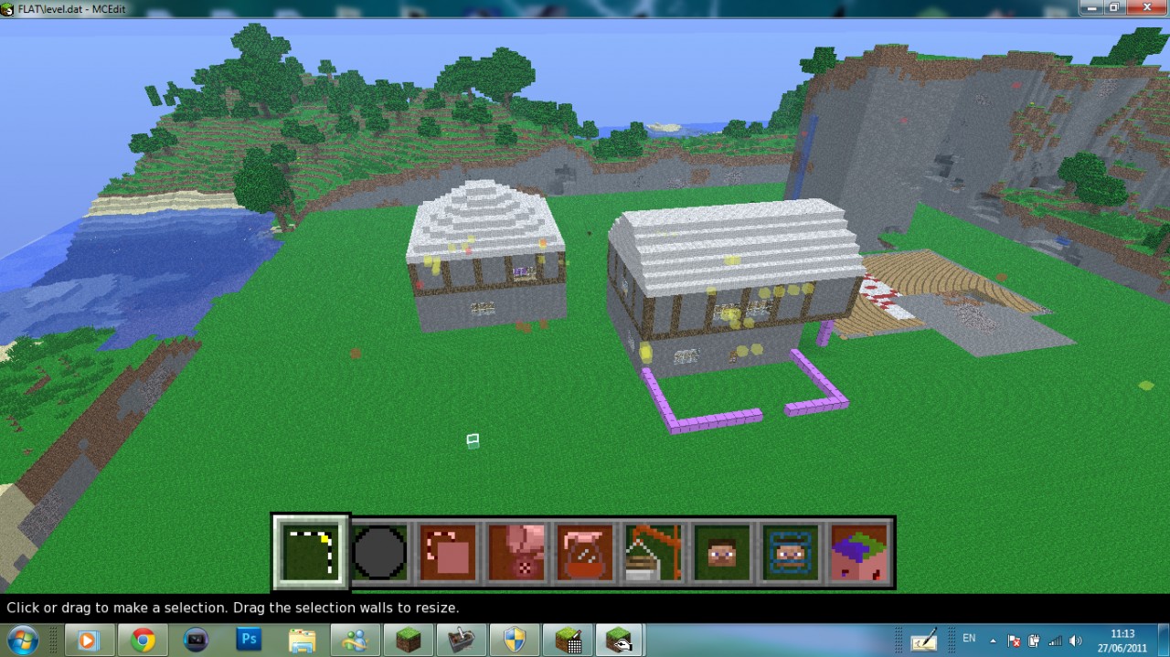 Pottery house and the bigger one south east of it ;) (Runescape ...