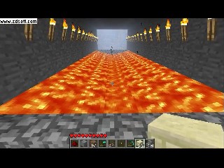 Huge Piston DrawBridge Tutorial Part1 Minecraft Map