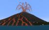 Erupting Volcano Minecraft Map