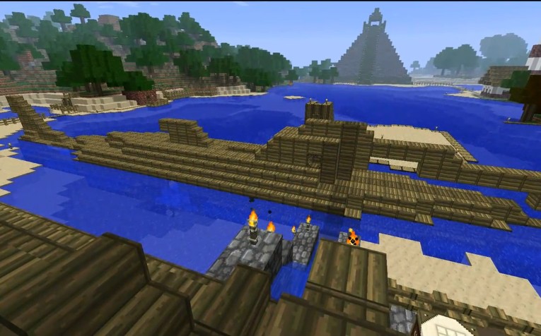 Treehouse Castle Minecraft Map