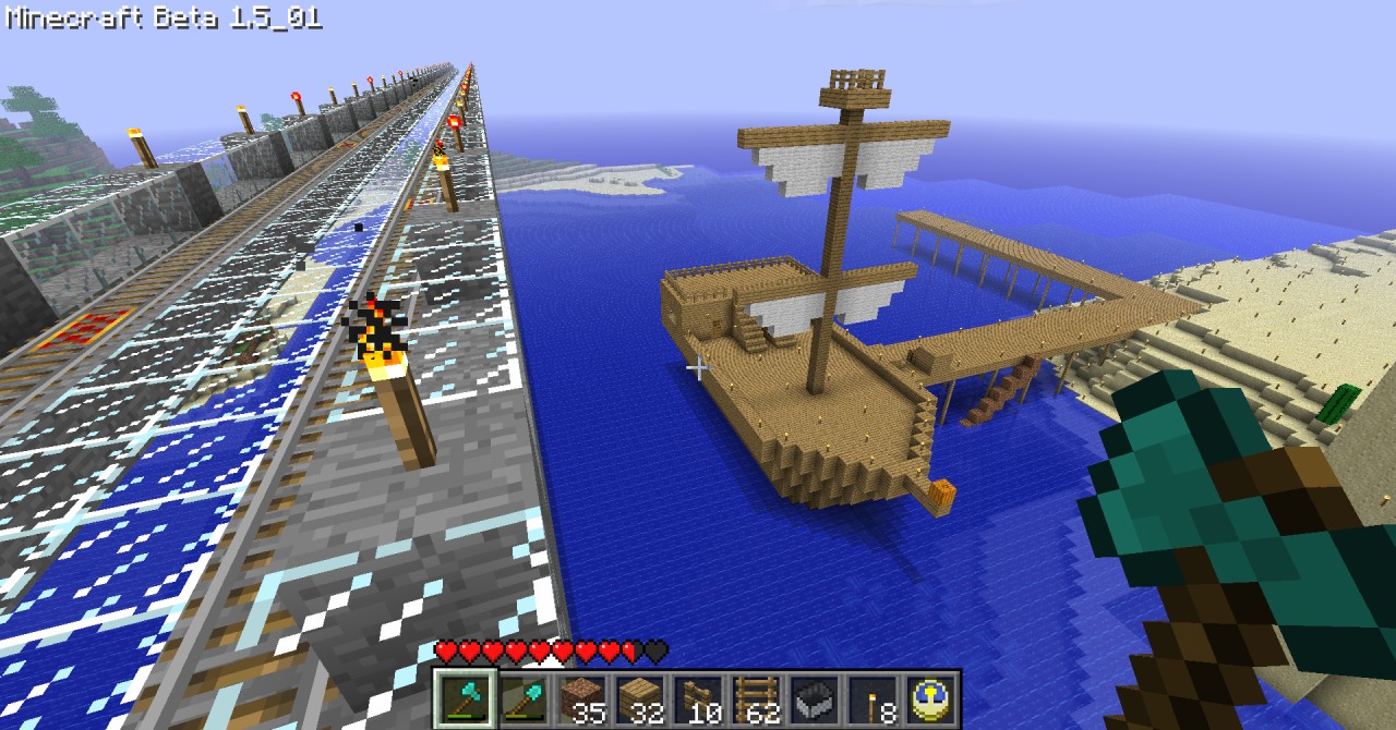 Cargo ship Minecraft Map