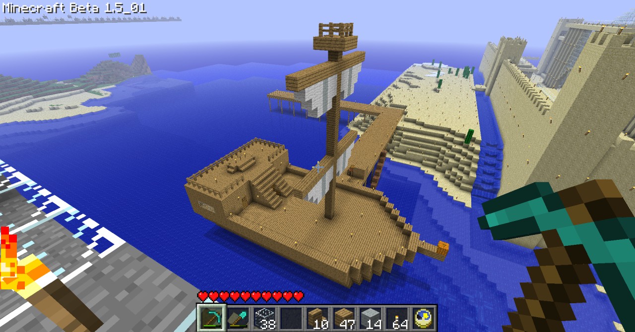 Cargo ship Minecraft Map