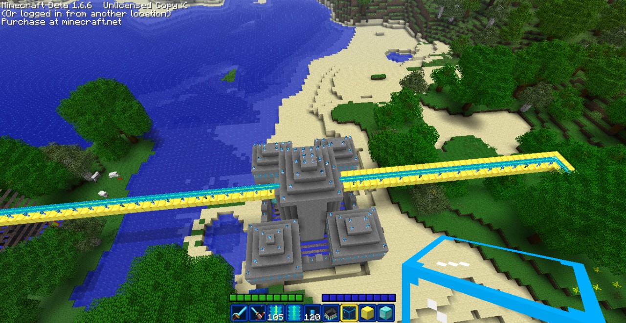 rail Minecraft Map
