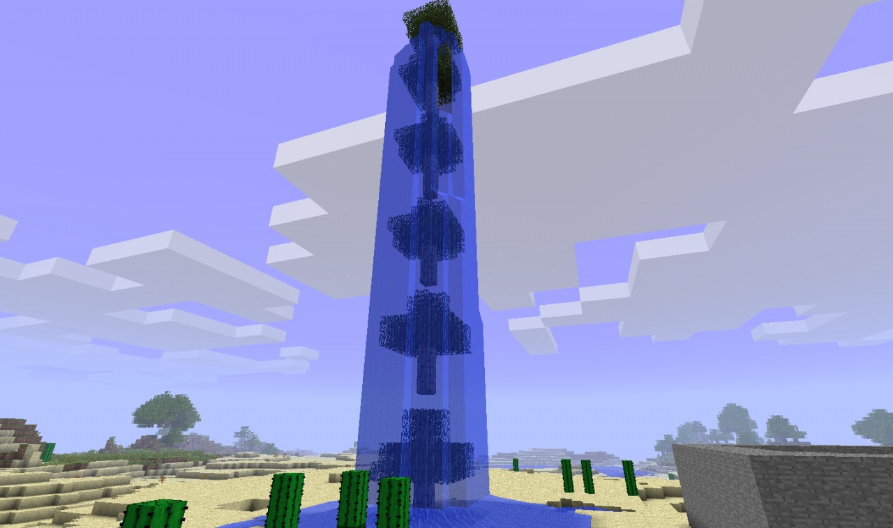 Tree Water Tower Minecraft Map