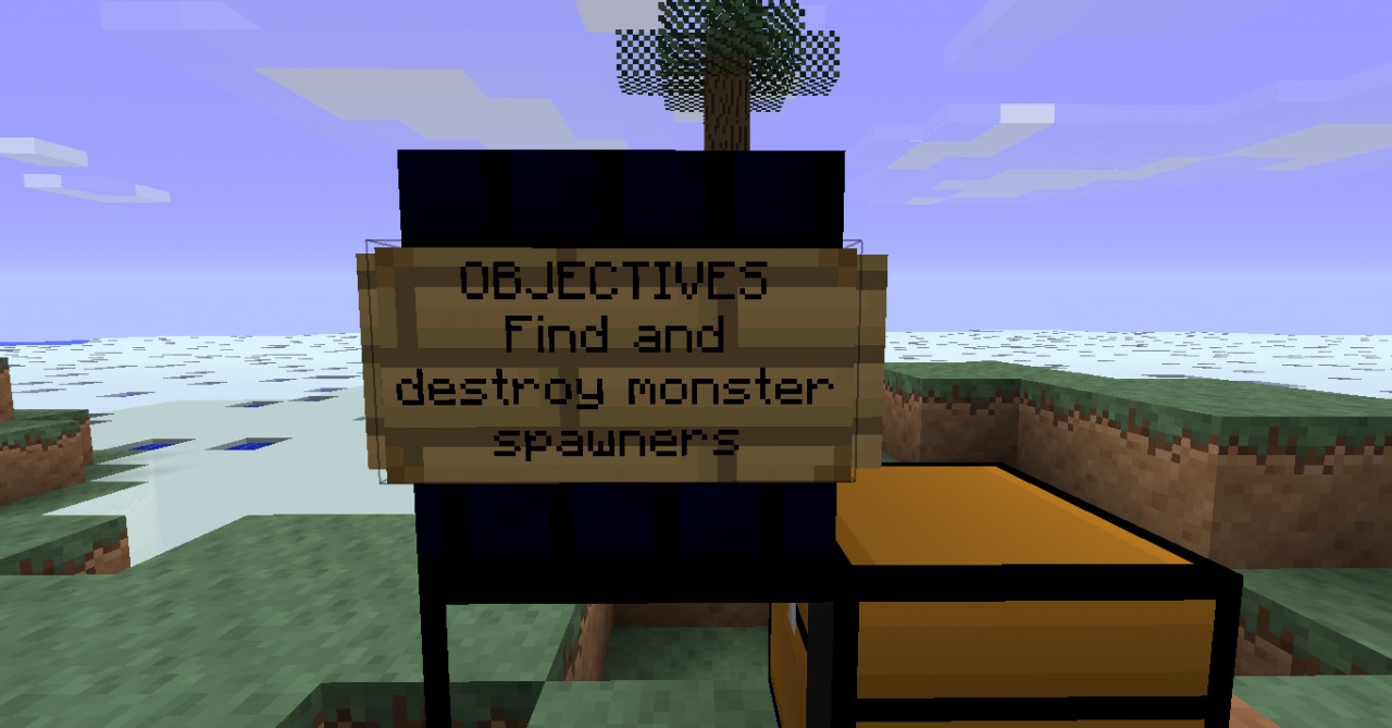 Survival Island with Slime Monsters Minecraft Project