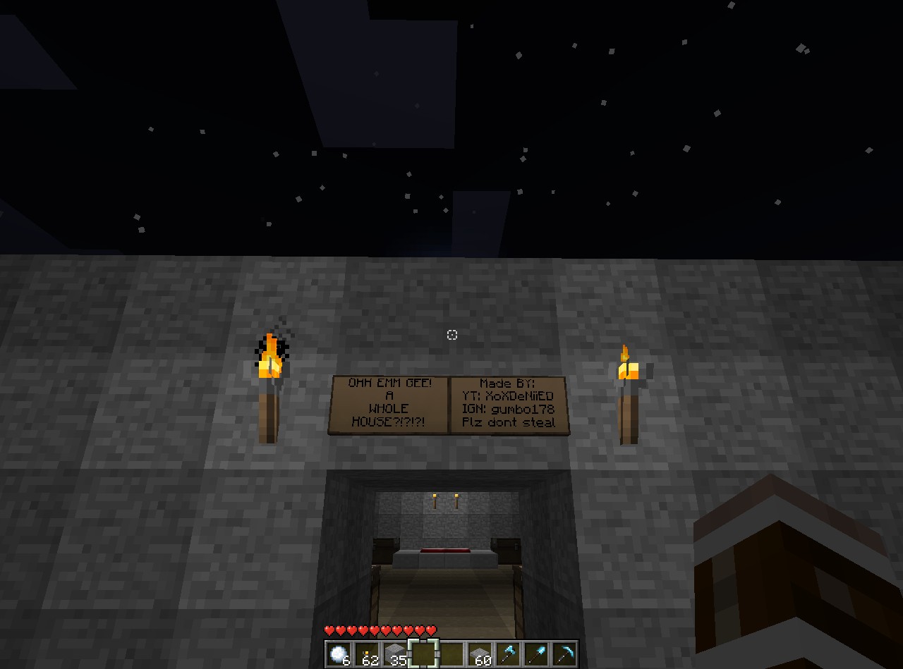 House (Unfinished) Minecraft Map