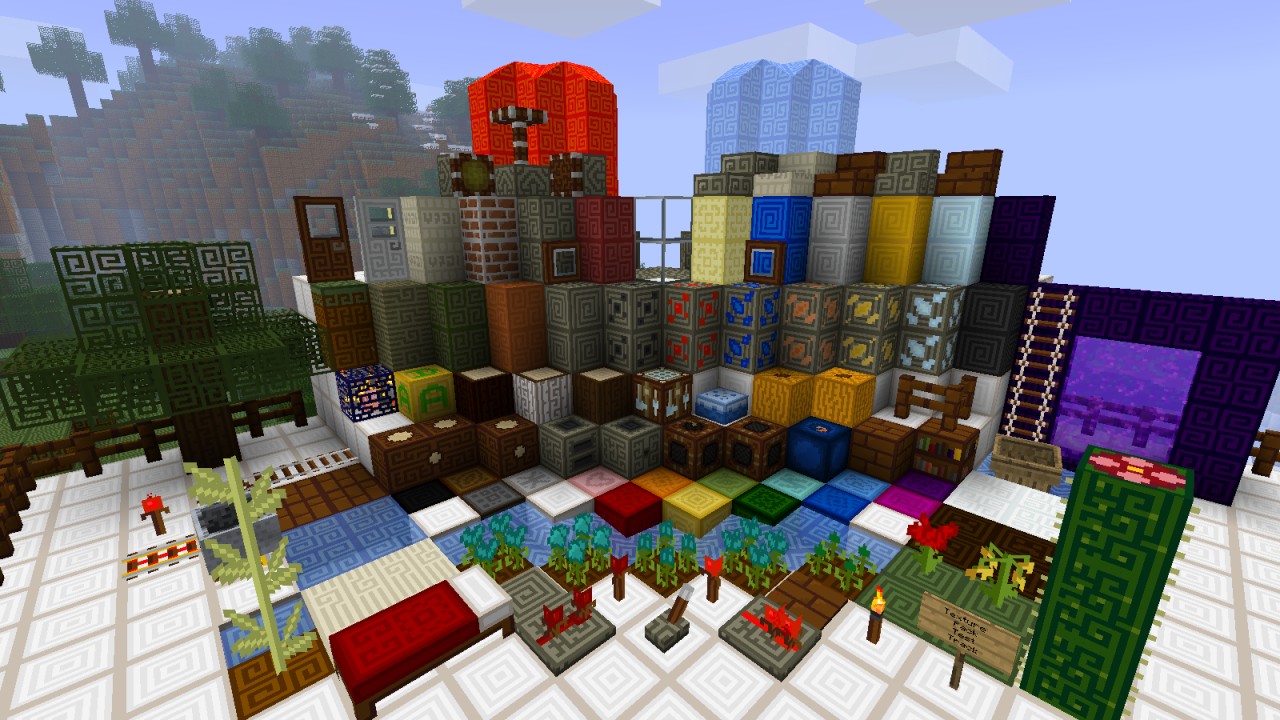 Swirls Pack 1.1 [[Minecraft 1.8]] Minecraft Texture Pack