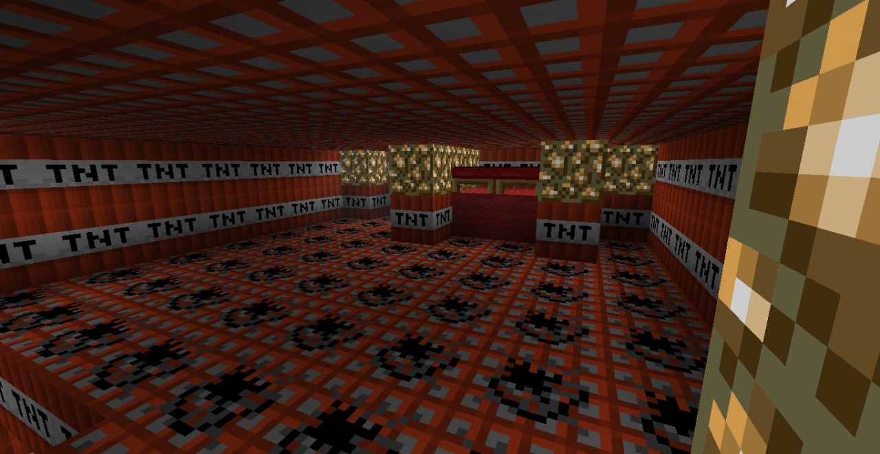 TNT Castle (WOLF SPAWN!) Minecraft Map