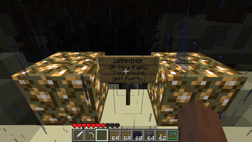 Most Amazing World Generated Pit Minecraft Map