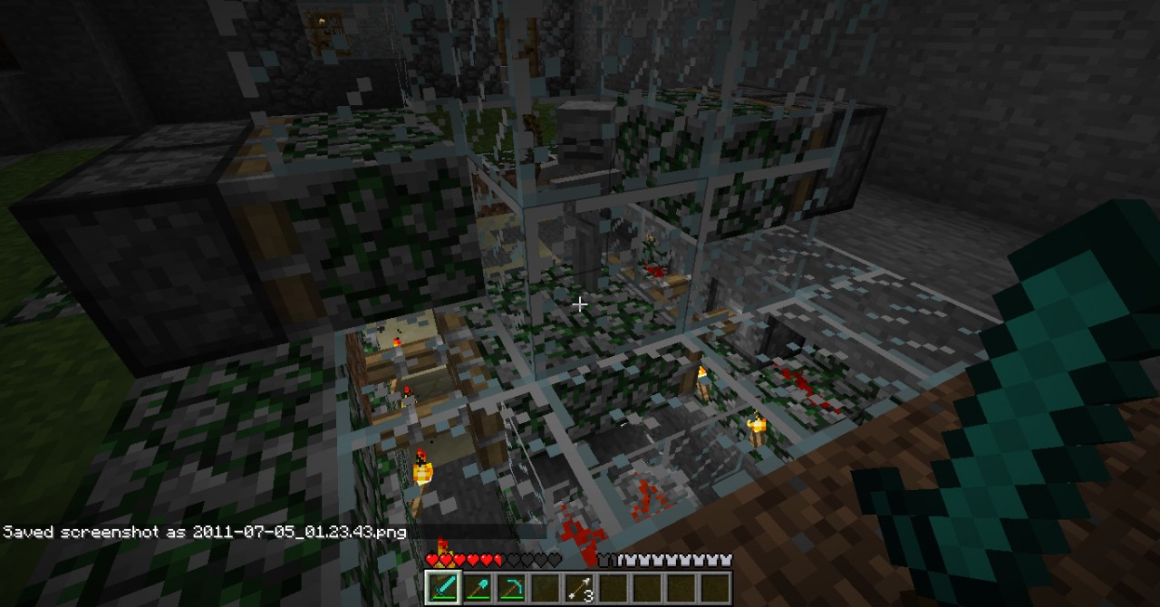 Piston trap Minecraft Map