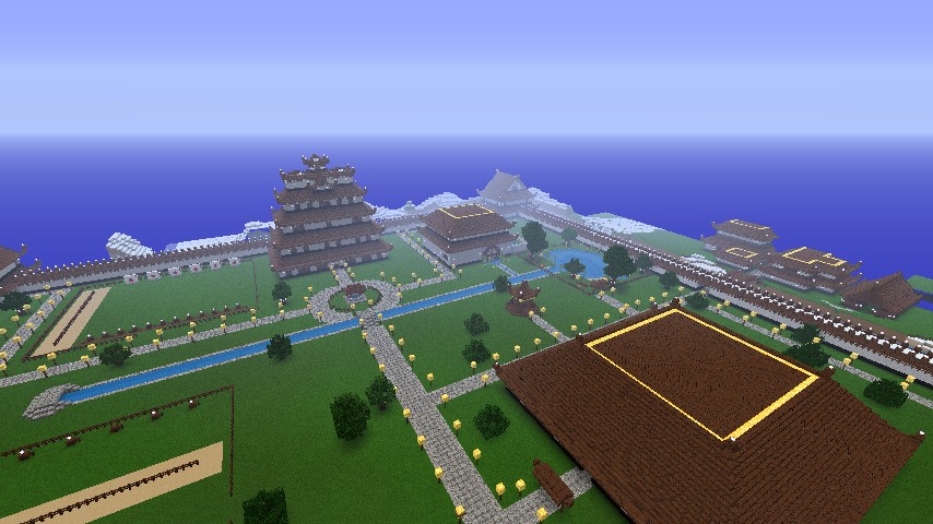 Miyazaki Castle Minecraft Map