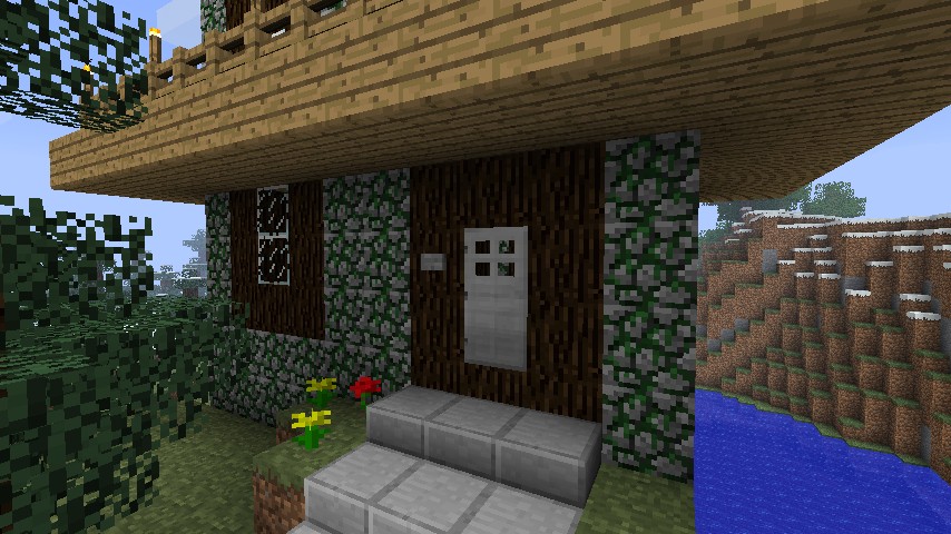 Small Mossy Lookout Minecraft Map