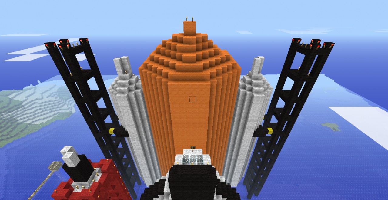My new Space Shuttle Minecraft Map