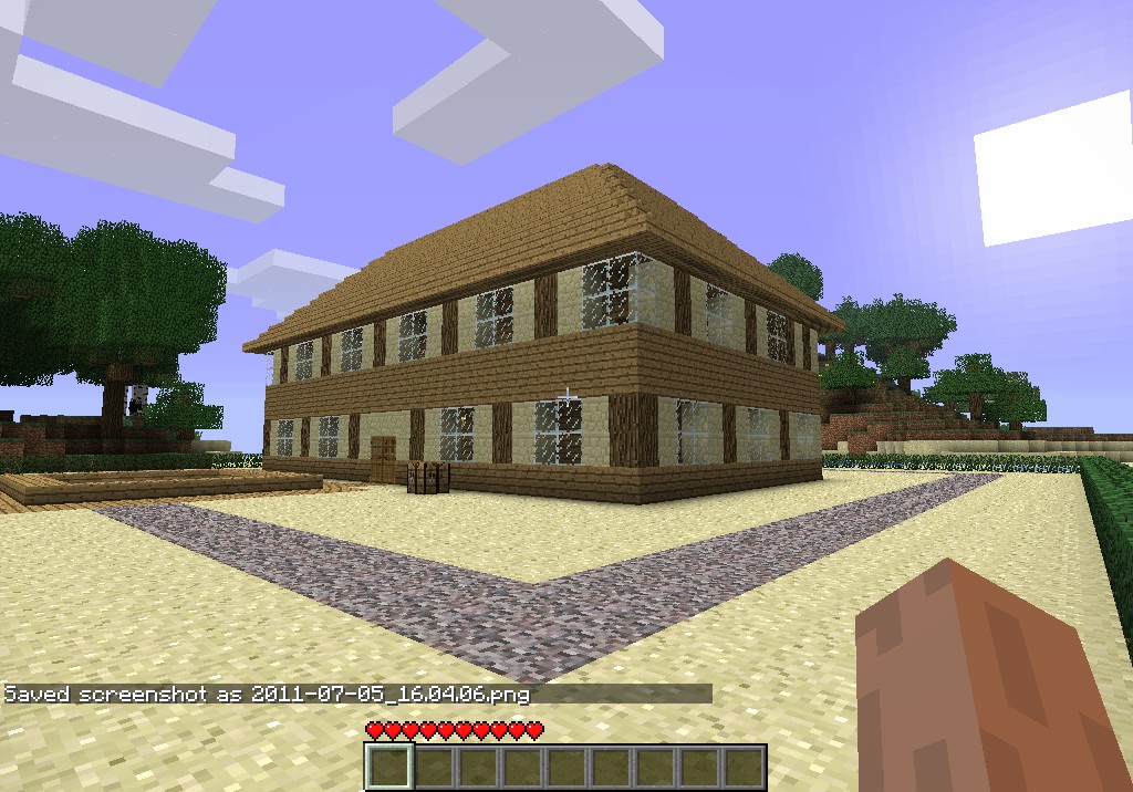 House in the middle of nowhere Minecraft Map