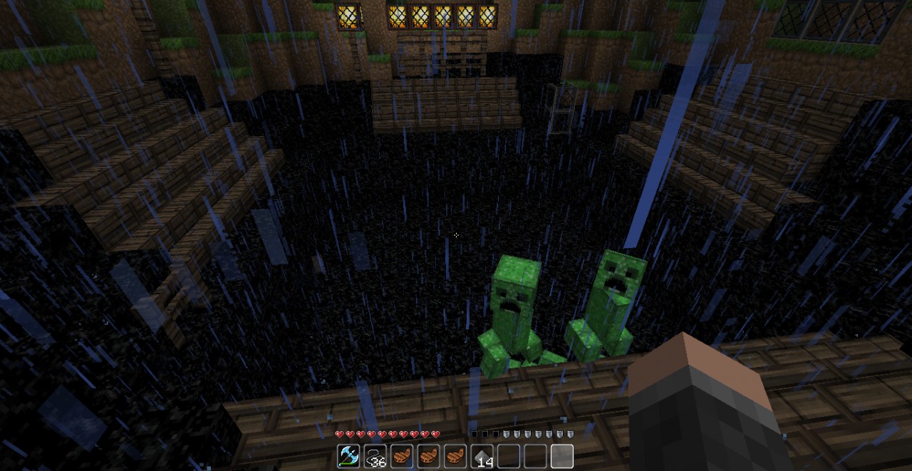 Many cities and an Arena Minecraft Map