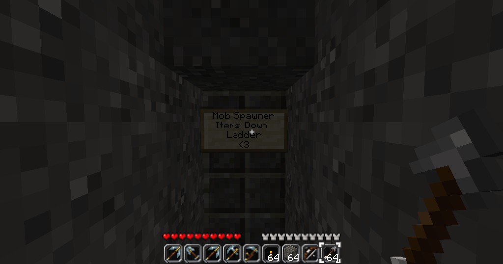 Huge Log Cabin Minecraft Map