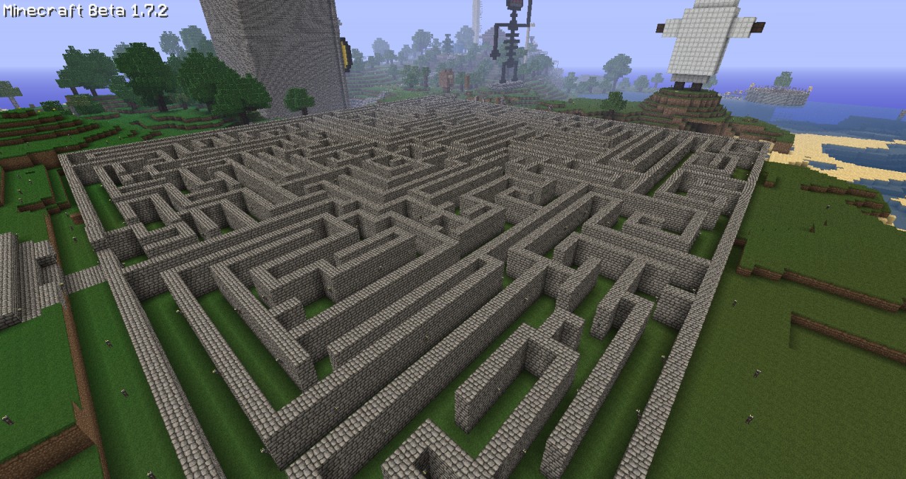 My big Maze Minecraft Map