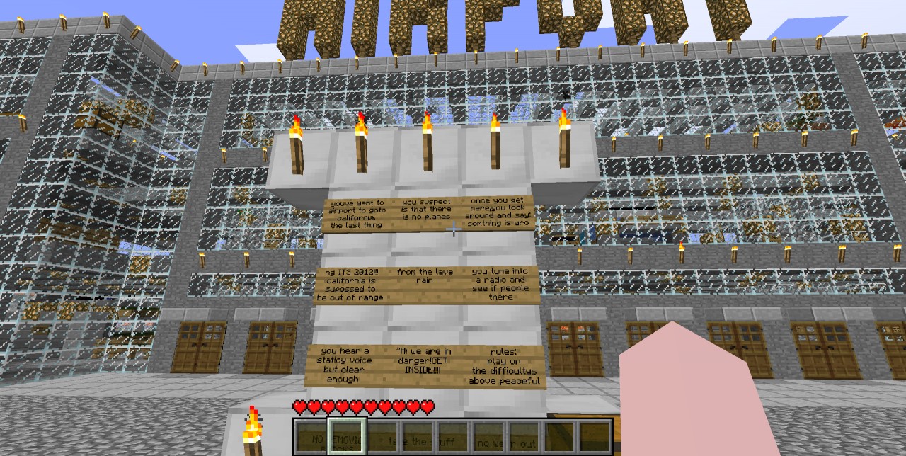 air mess Minecraft Map