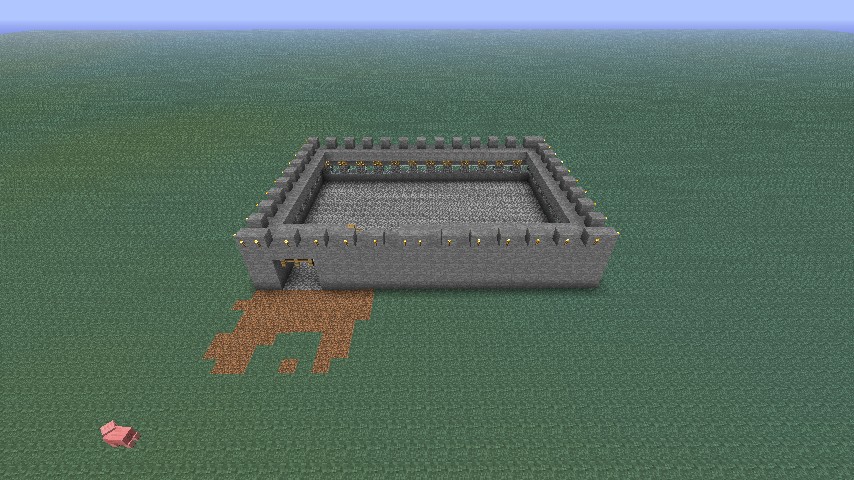 Simple Starting Castle Minecraft Map