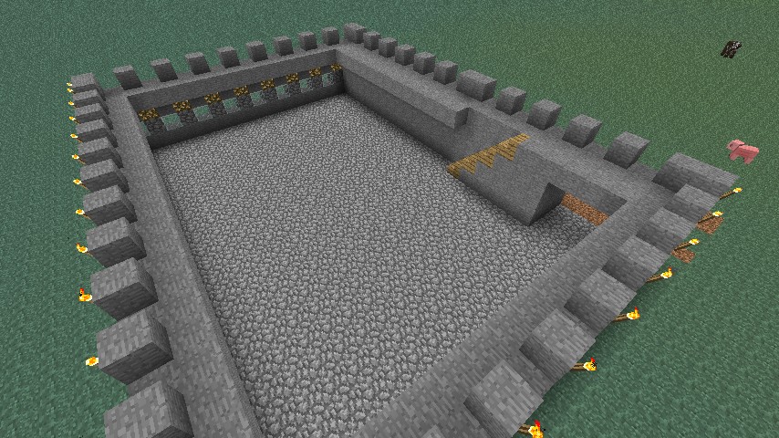 Simple Starting Castle Minecraft Map