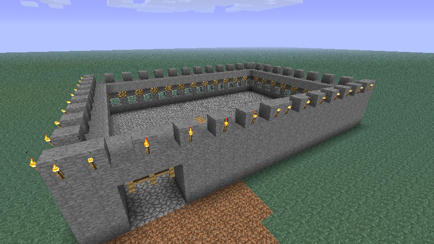 Simple Starting Castle Minecraft Map