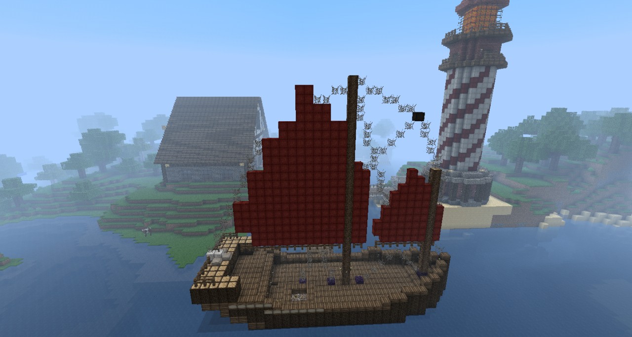 Chinese Carrier Ship Minecraft Map