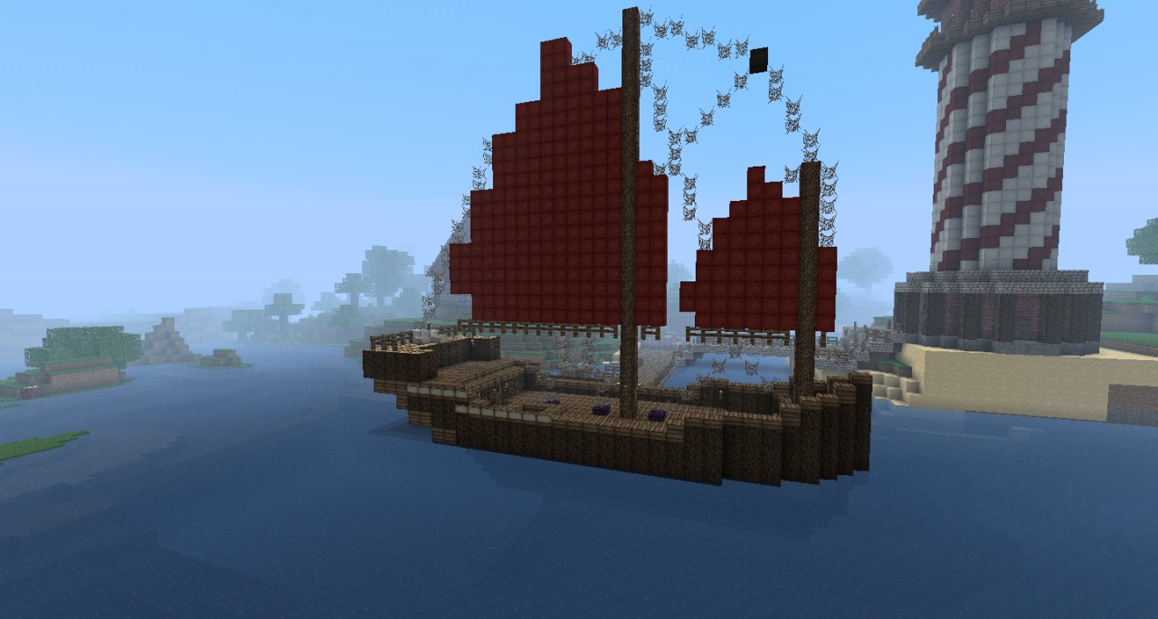 Chinese Carrier Ship Minecraft Map