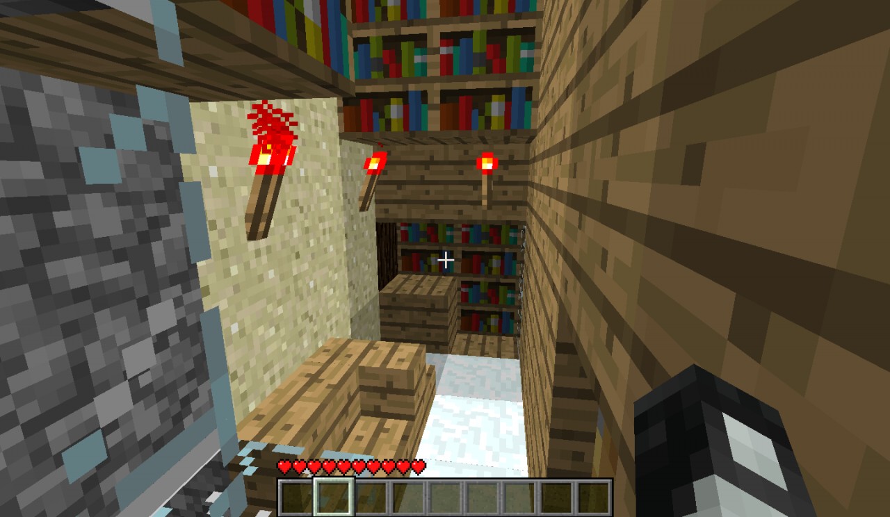 Council of elders and Library Minecraft Map