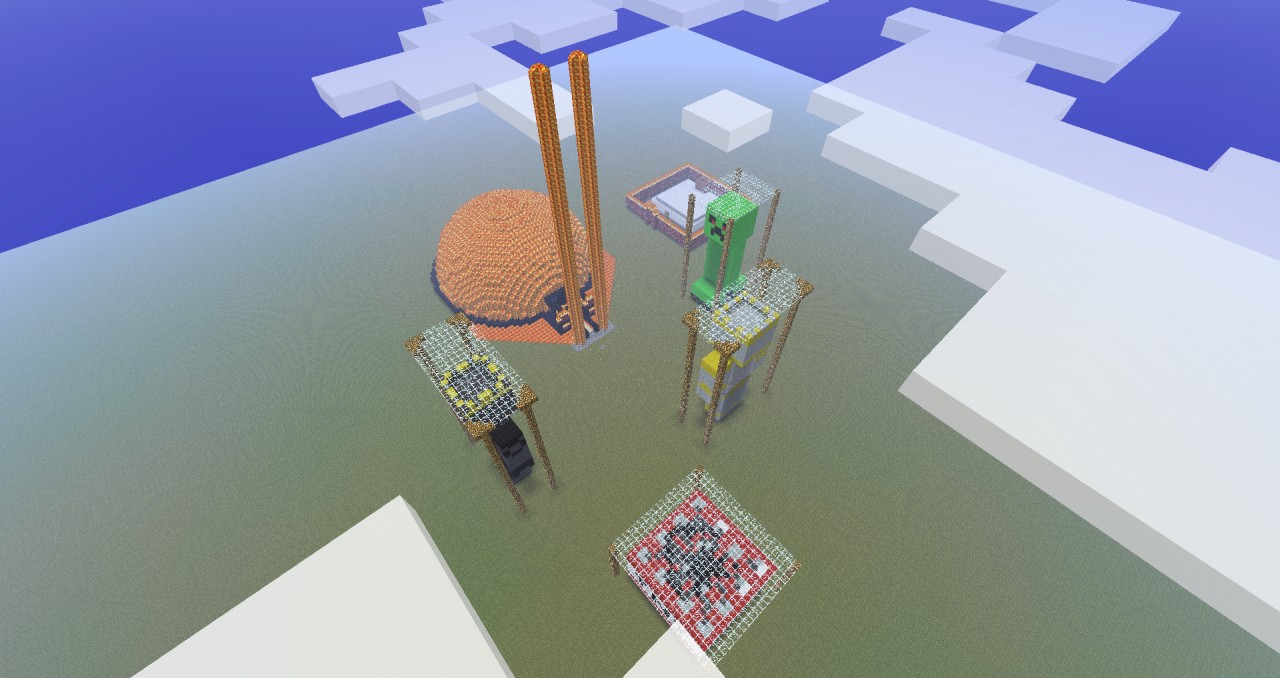 Lava House + my stuff Minecraft Map