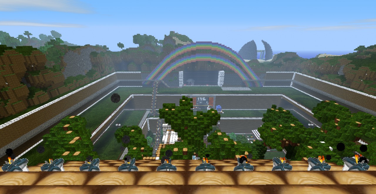 Pankakes Server World 75% Complete Minecraft Map
