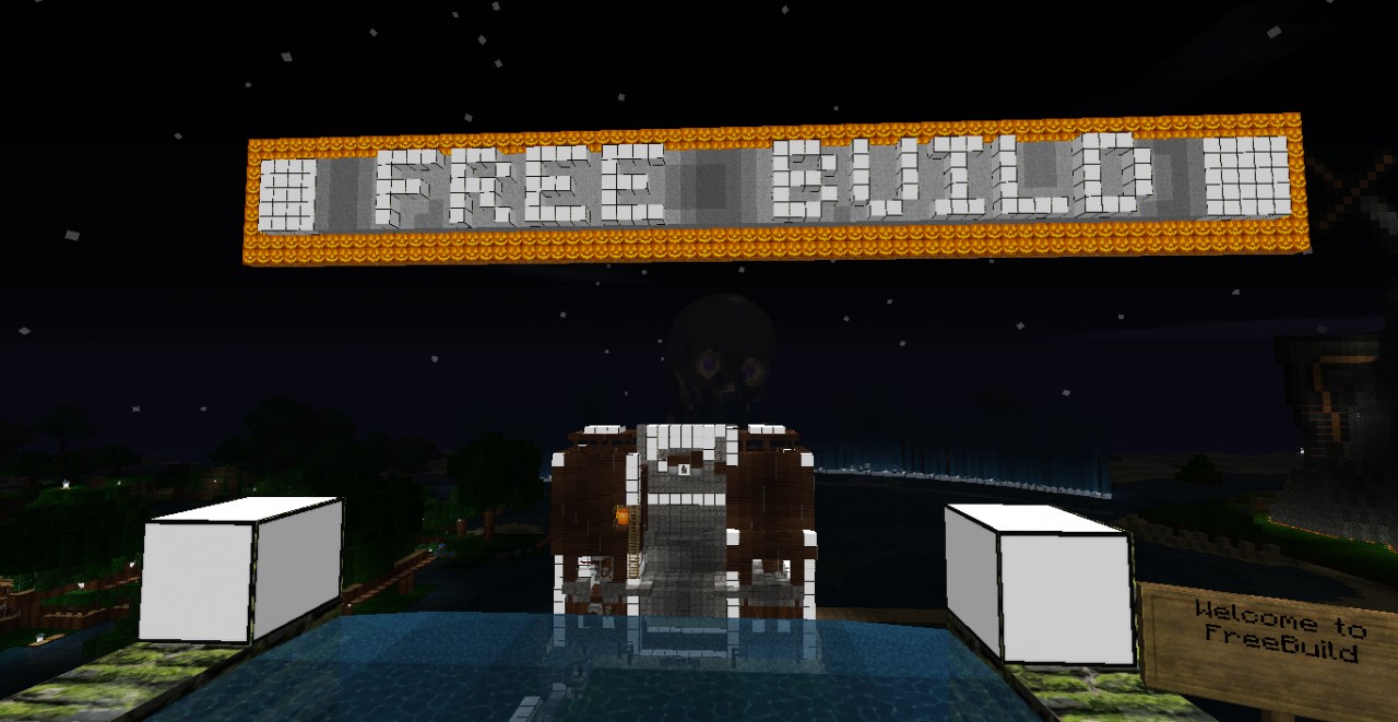 Free Build Sign For Servers Minecraft Map