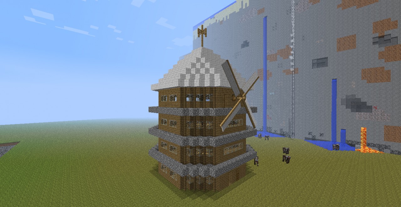 Wind-mill 2.3! out now! Minecraft Map