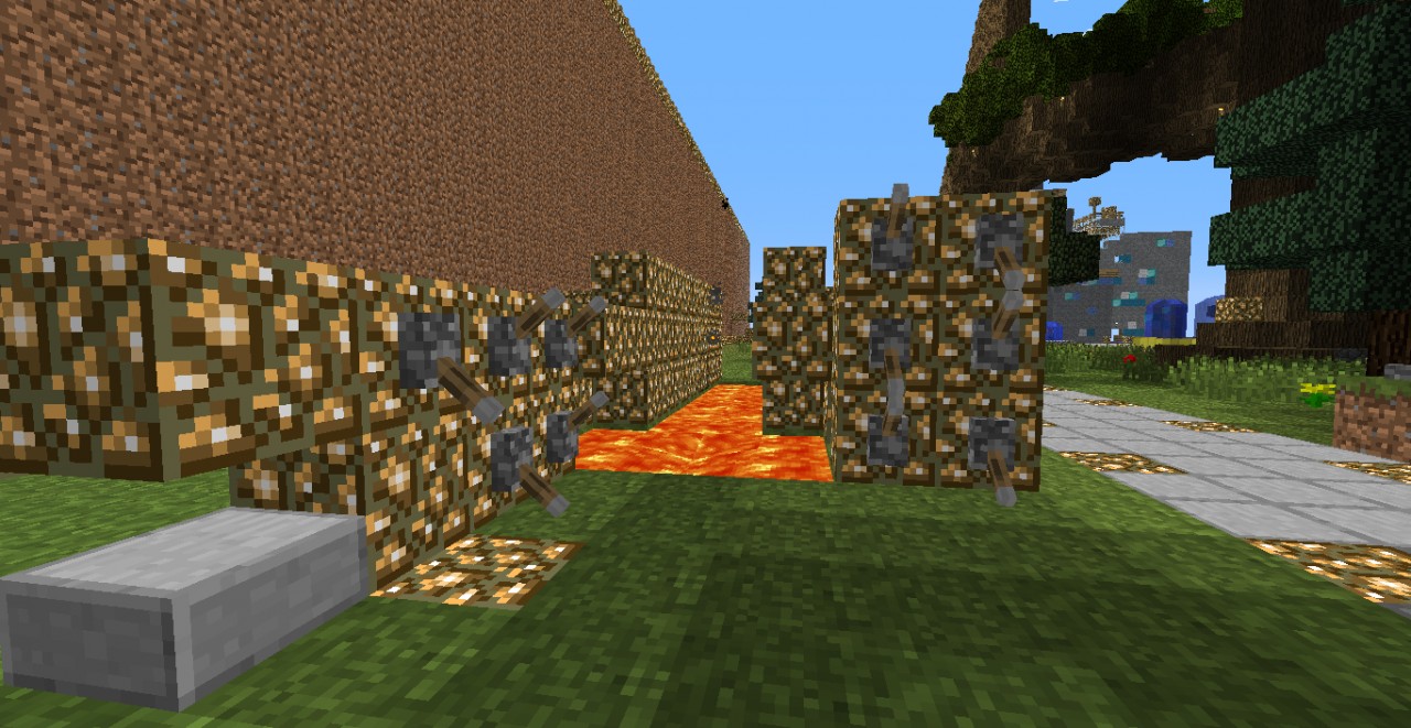 Puzzle Piston Bridge - made by Pankakes Minecraft Map