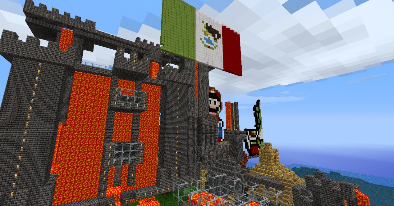 Very ... random castle Minecraft Map