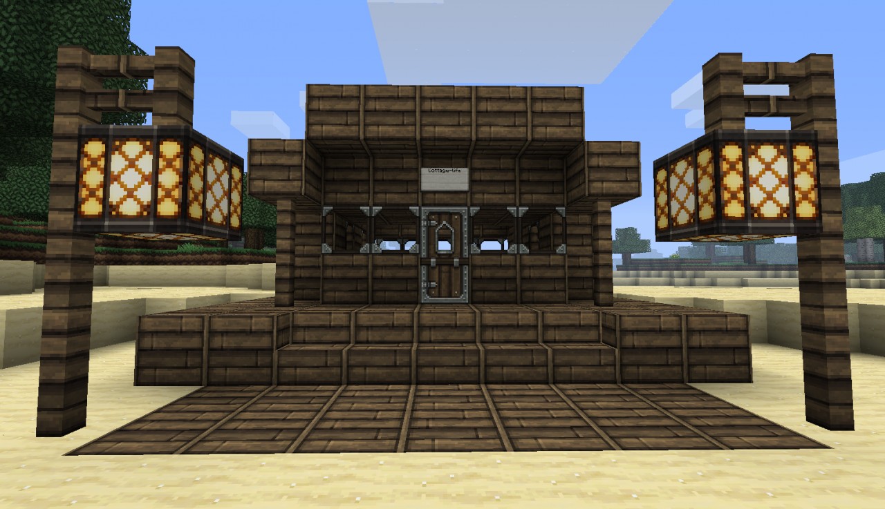 Summer-Cottage Minecraft Map