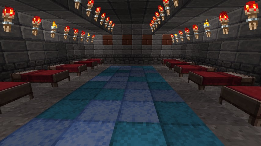 Flat land fort Minecraft Map