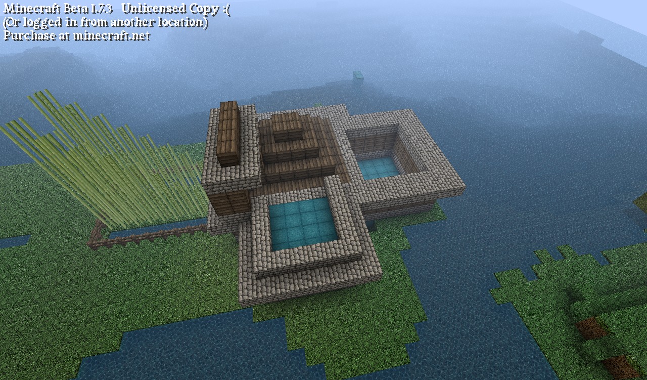 minecraft richy boy 23 starter house with dungeon Minecraft Map
