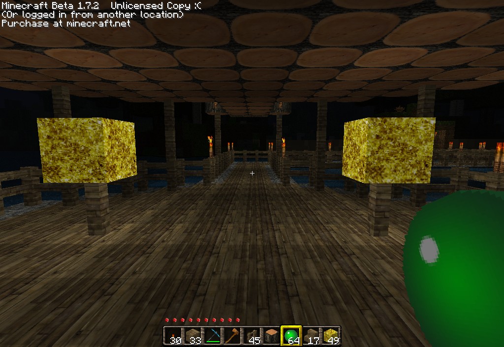Luminated spawn float Minecraft Map